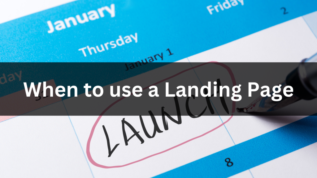 Landing Page vs. Website: What’s Right for Your Brand? - T. Mushell Studios